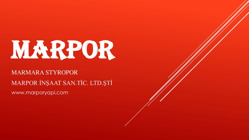 Marpor Yapı Malzemeleri